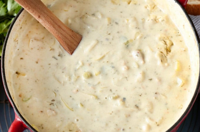 Recipe For New England Clam Chowder In Crock Pot Bryont Blog