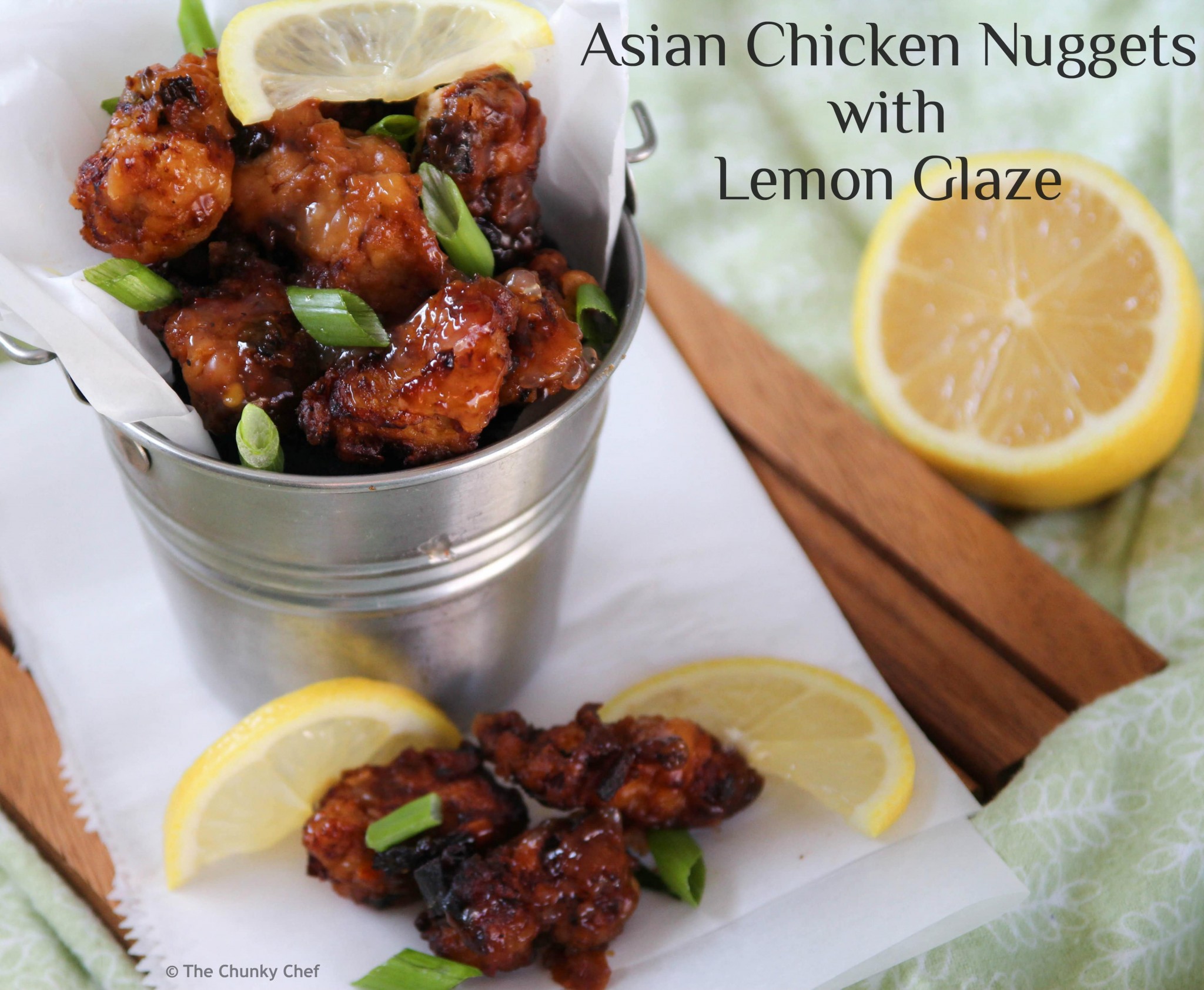 Asian-style Chicken Nuggets - The Chunky Chef