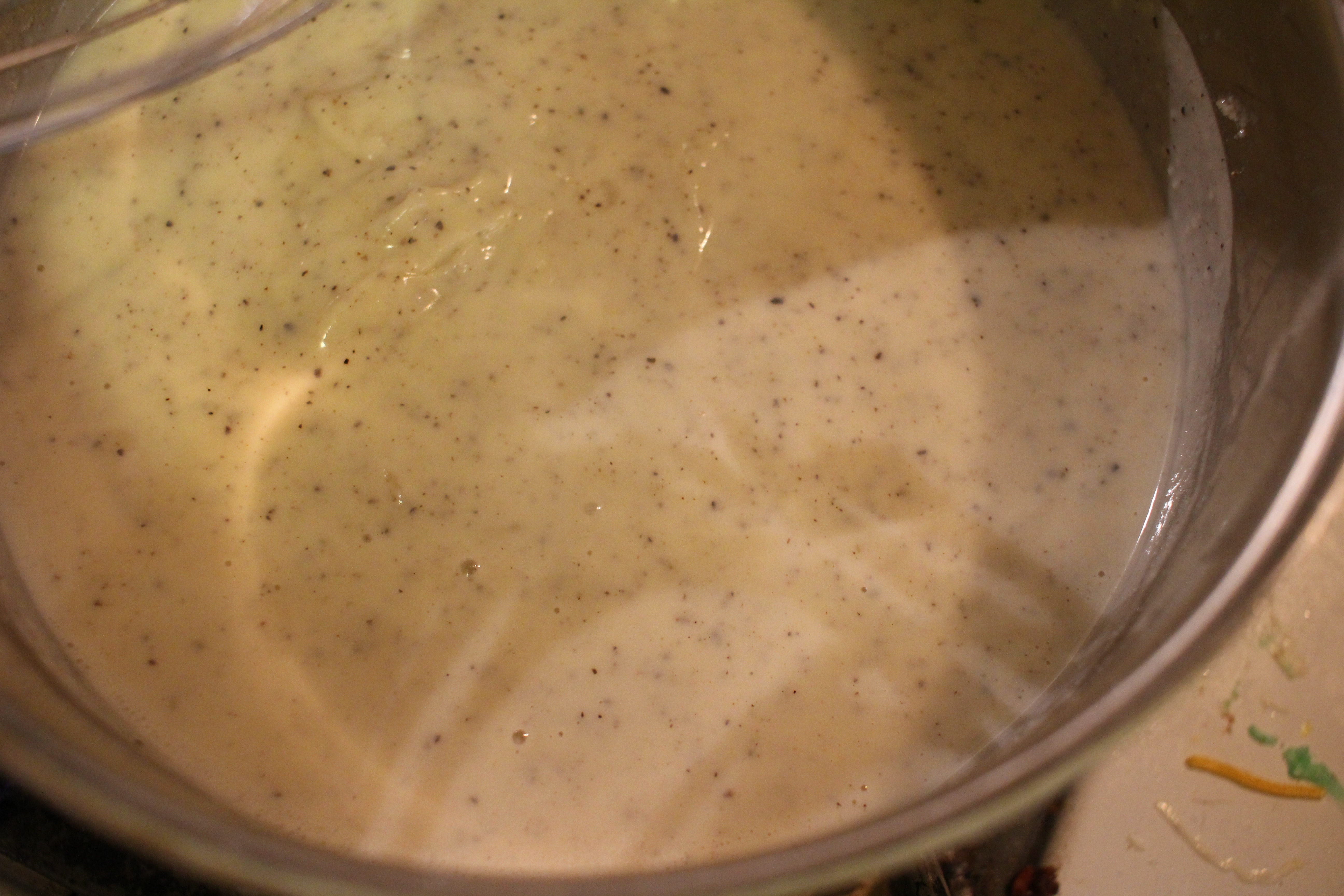 Creamy White Pepper Gravy from Scratch - The Chunky Chef