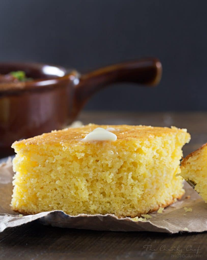 Homestyle Cornbread - The Chunky Chef
