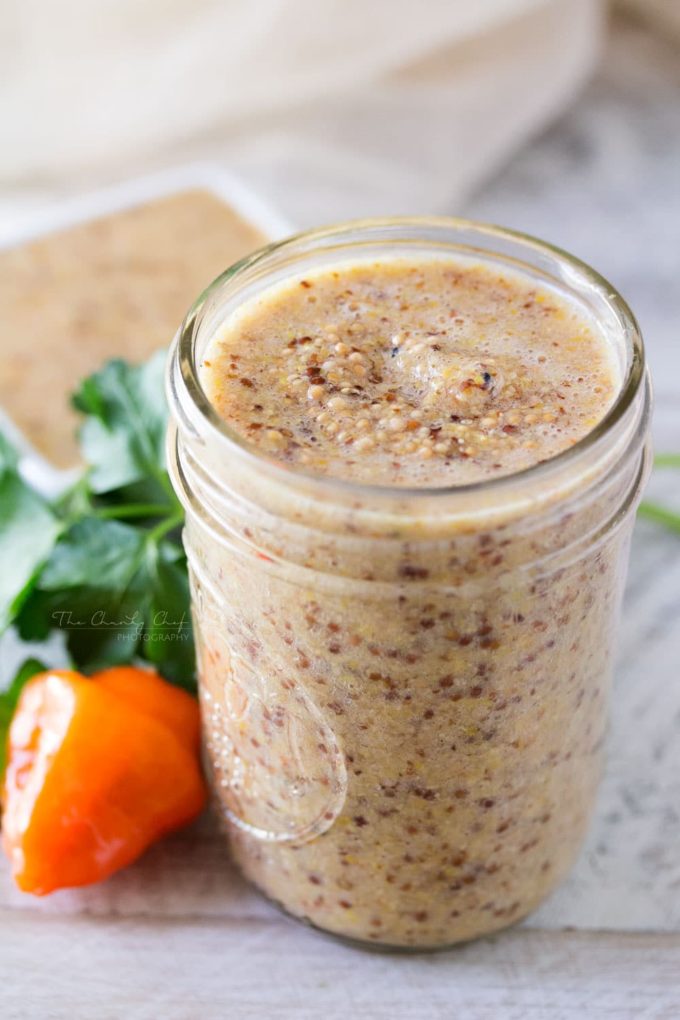 Habanero Beer Mustard - The Chunky Chef