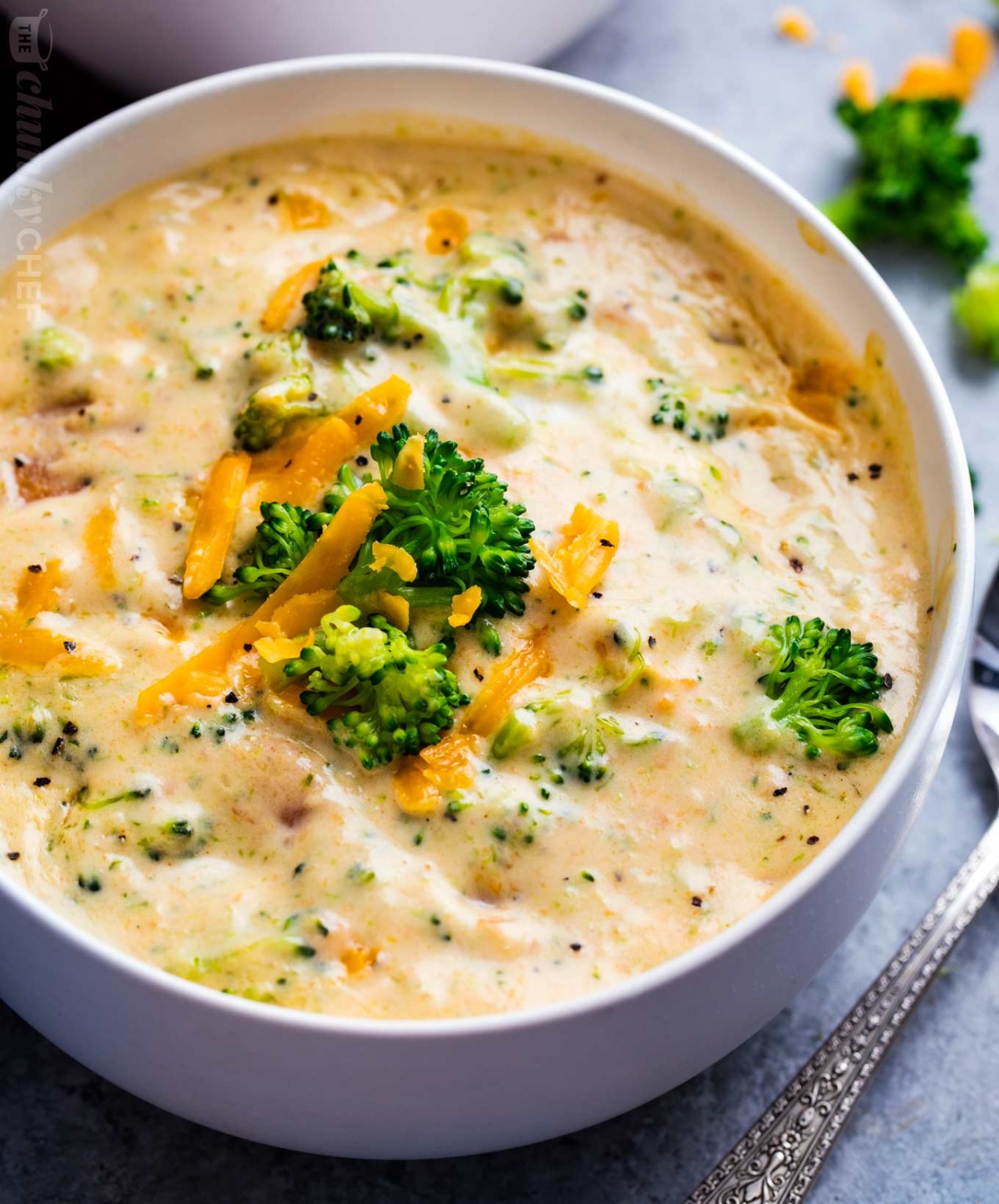 Creamy Broccoli Cheddar Soup The Chunky Chef Creamy Broccoli Cheddar Soup The Chunky Chef