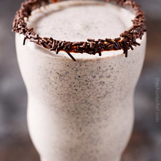 Boozy Baileys Oreo Milkshake Recipe - The Chunky Chef