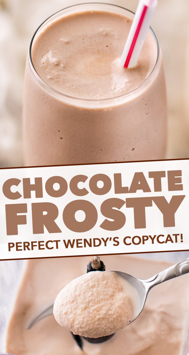 Perfect Copycat Wendys Frosty - The Chunky Chef