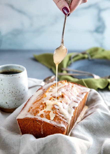 Eggnog Quick Bread Recipe (holiday fave!) - The Chunky Chef