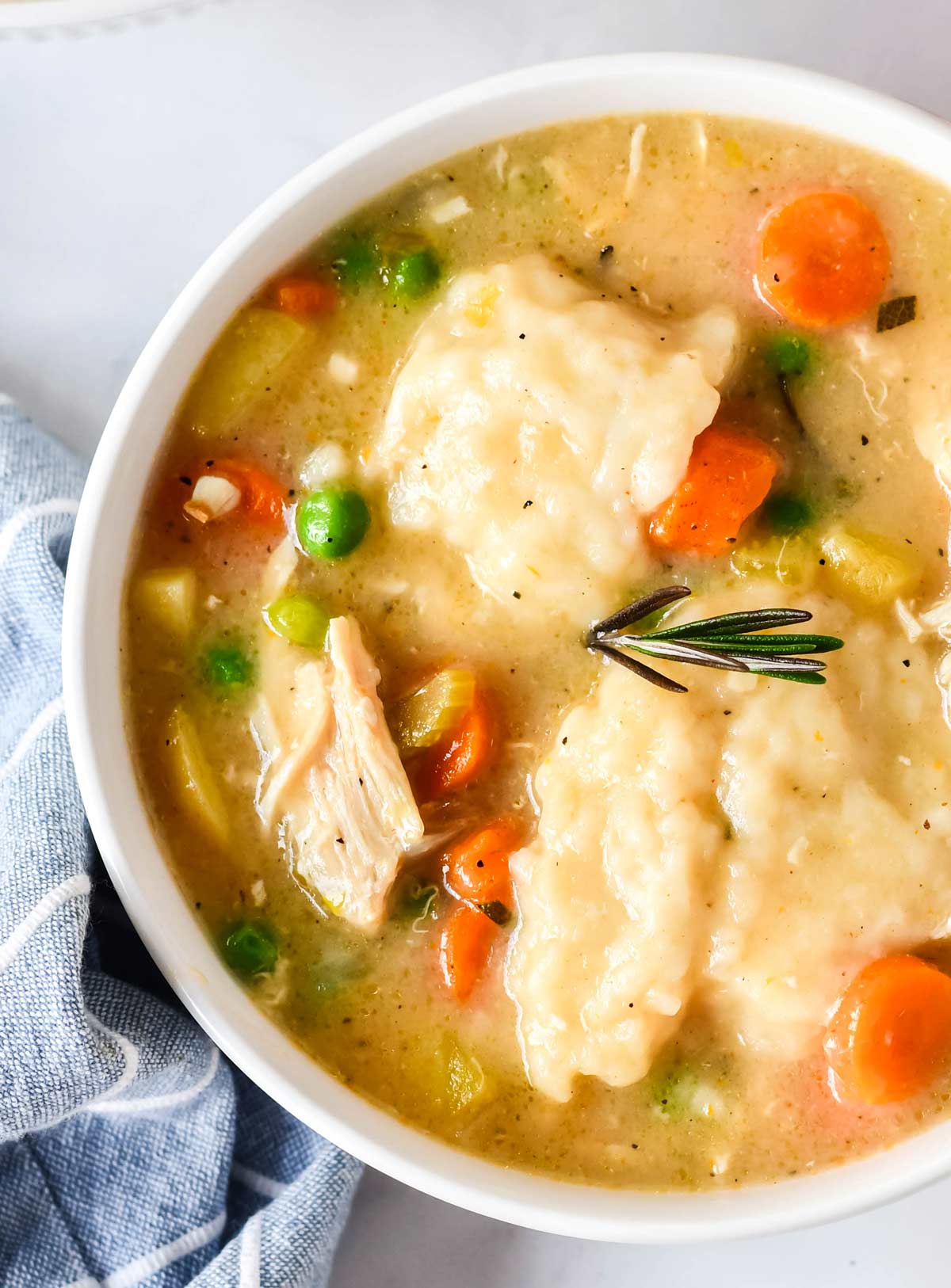 Instant Pot Chicken and Dumplings - The Chunky Chef