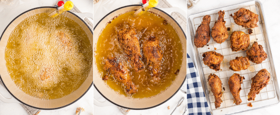 Classic Buttermilk Fried Chicken - The Chunky Chef