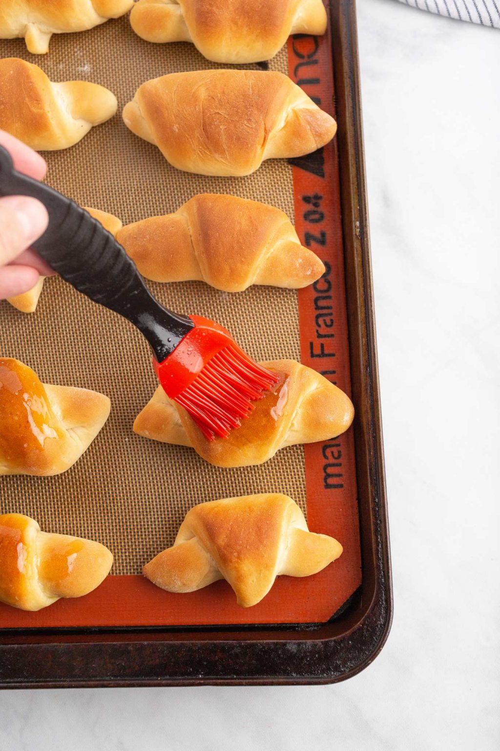 Homemade Crescent Rolls (make ahead options) - The Chunky Chef