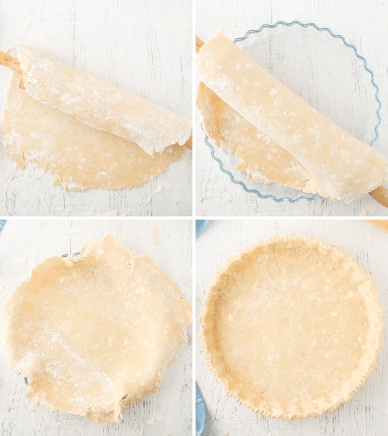 Flaky Homemade Pie Crust Recipe - The Chunky Chef