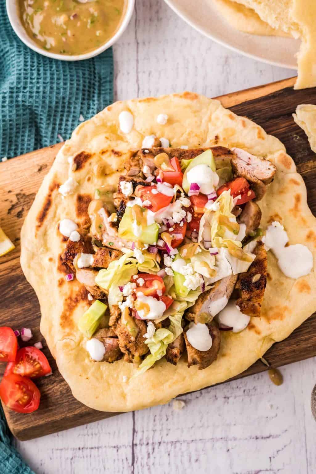Easy Chicken Shawarma - The Chunky Chef