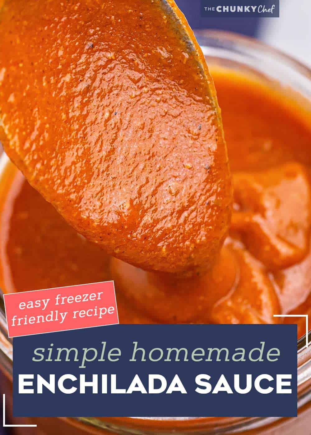 Homemade Red Enchilada Sauce - The Chunky Chef