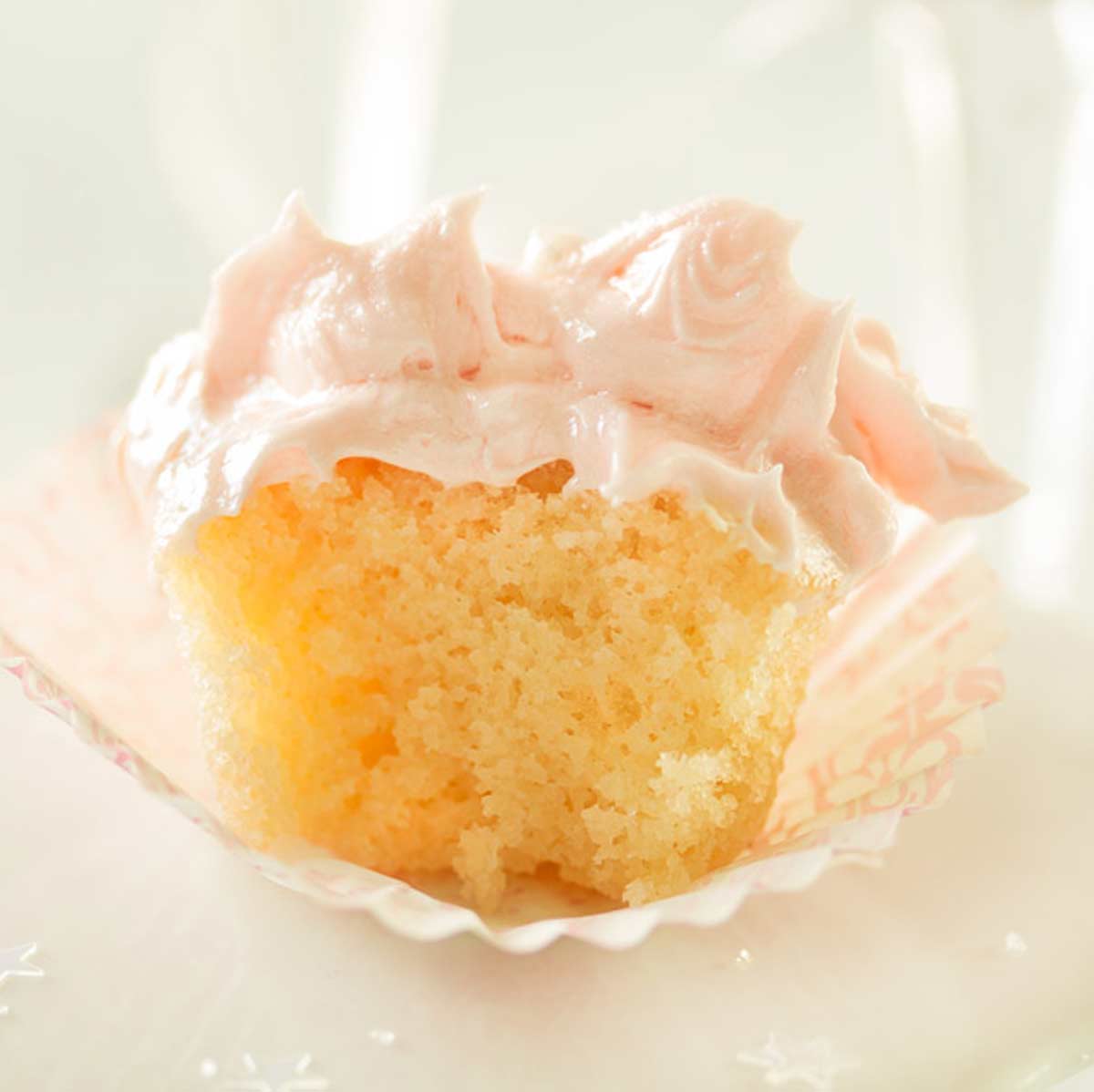 Lemon Cupcakes (from scratch) - The Chunky Chef