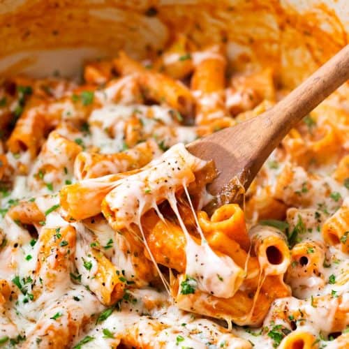Bruschetta Chicken Pasta - The Chunky Chef
