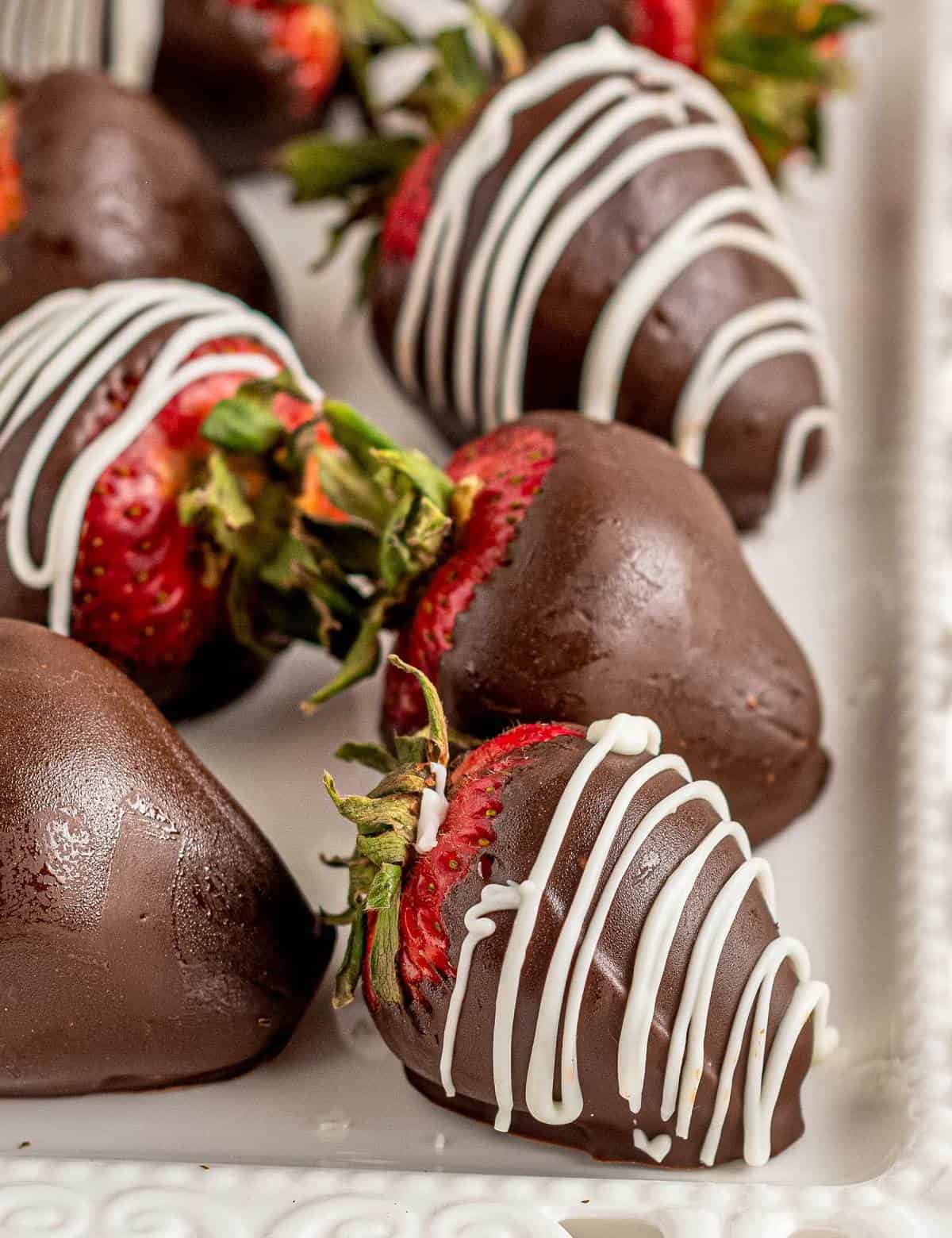 Chocolate Covered Strawberries - The Chunky Chef