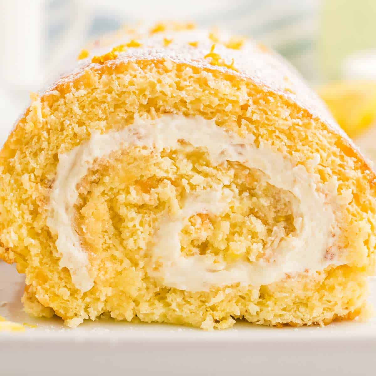 Lemon Cake Roll