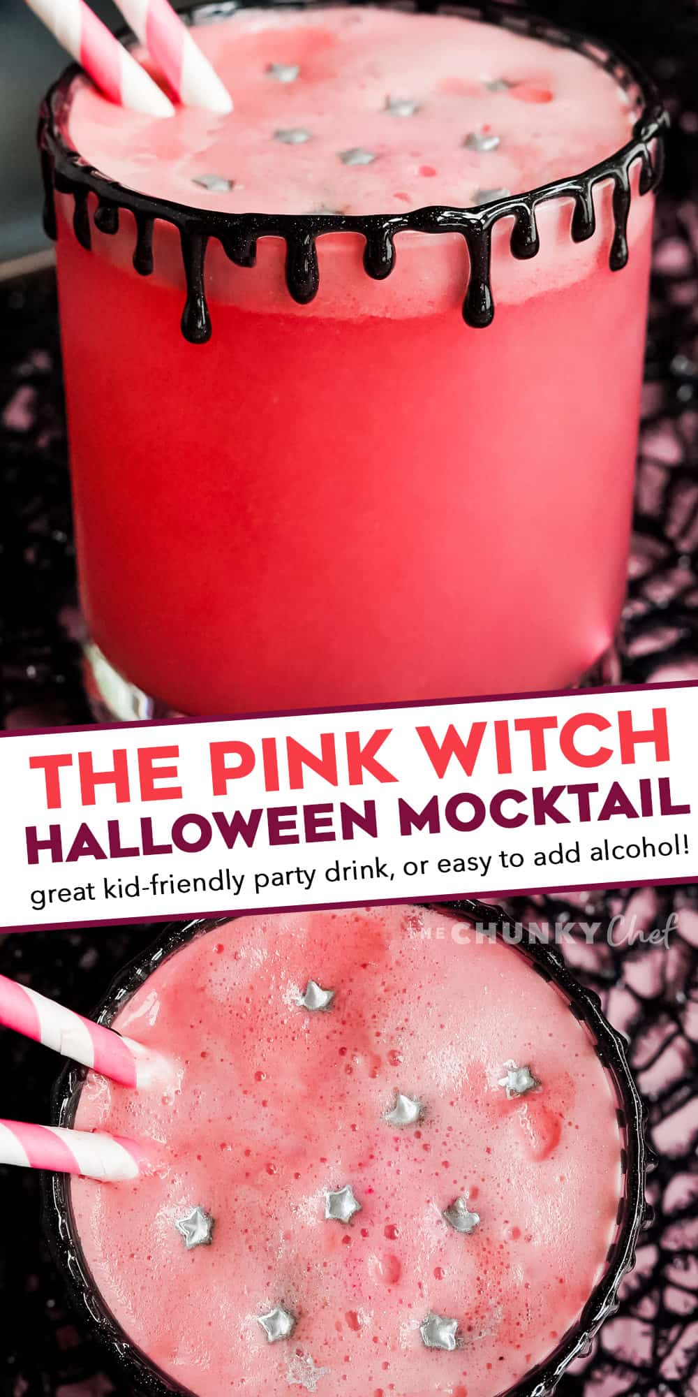 The Pink Witch Punch Recipe - The Chunky Chef