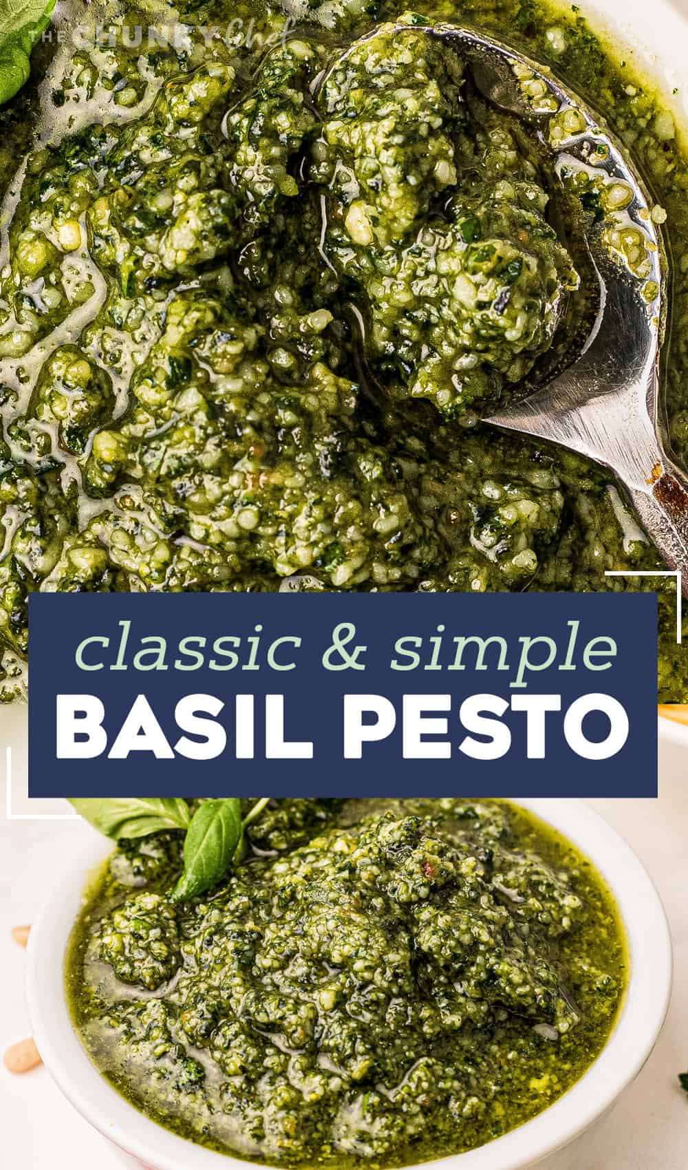 Classic Basil Pesto - The Chunky Chef