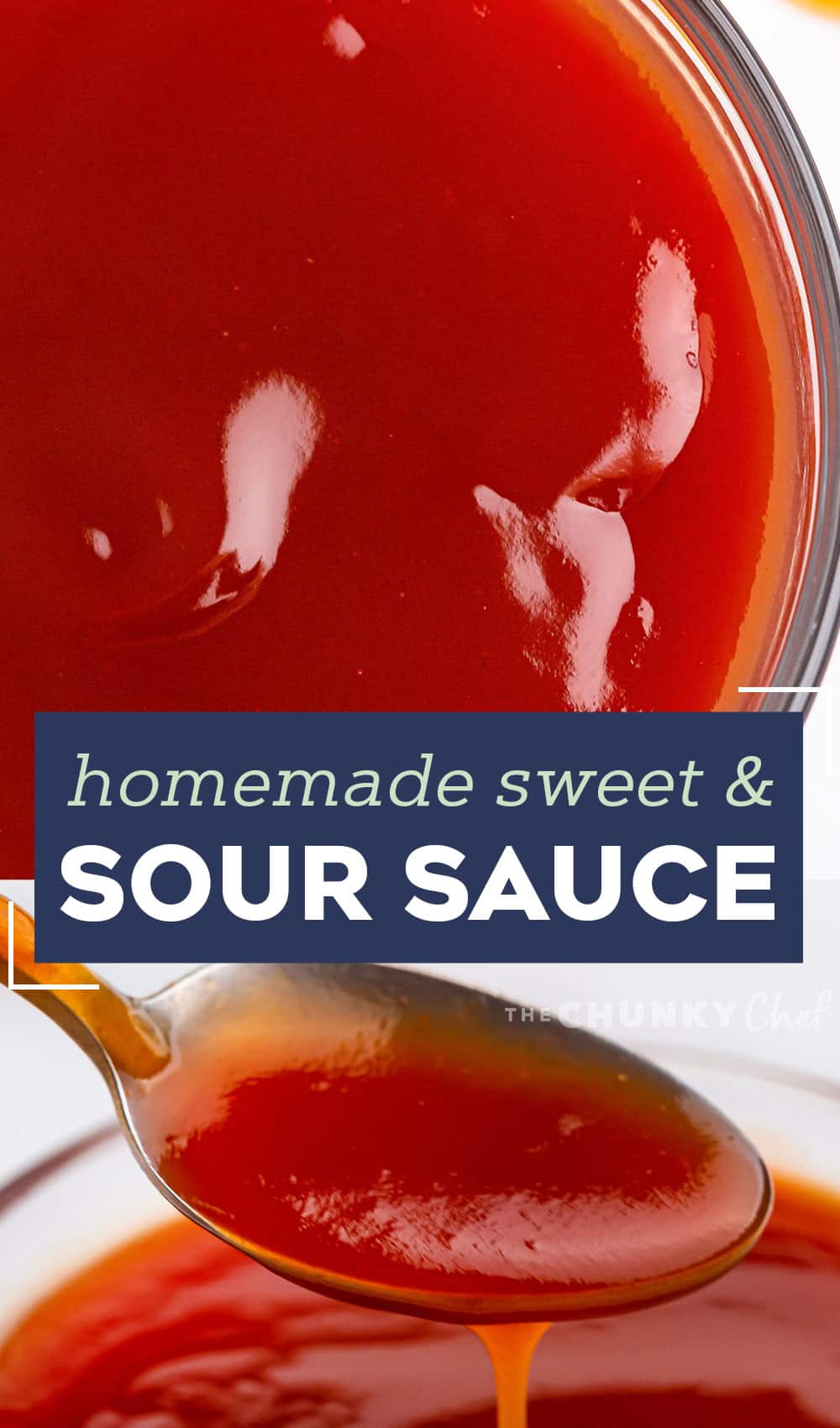 Sweet and Sour Sauce - The Chunky Chef