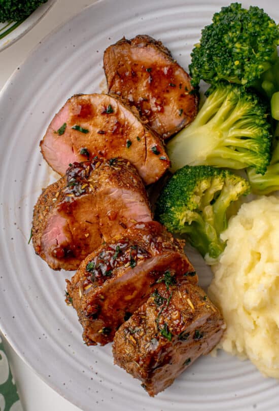 Maple Mustard Pork Tenderloin - The Chunky Chef