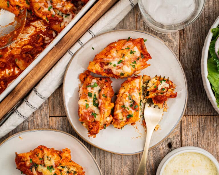 Classic Stuffed Shells Recipe - The Chunky Chef