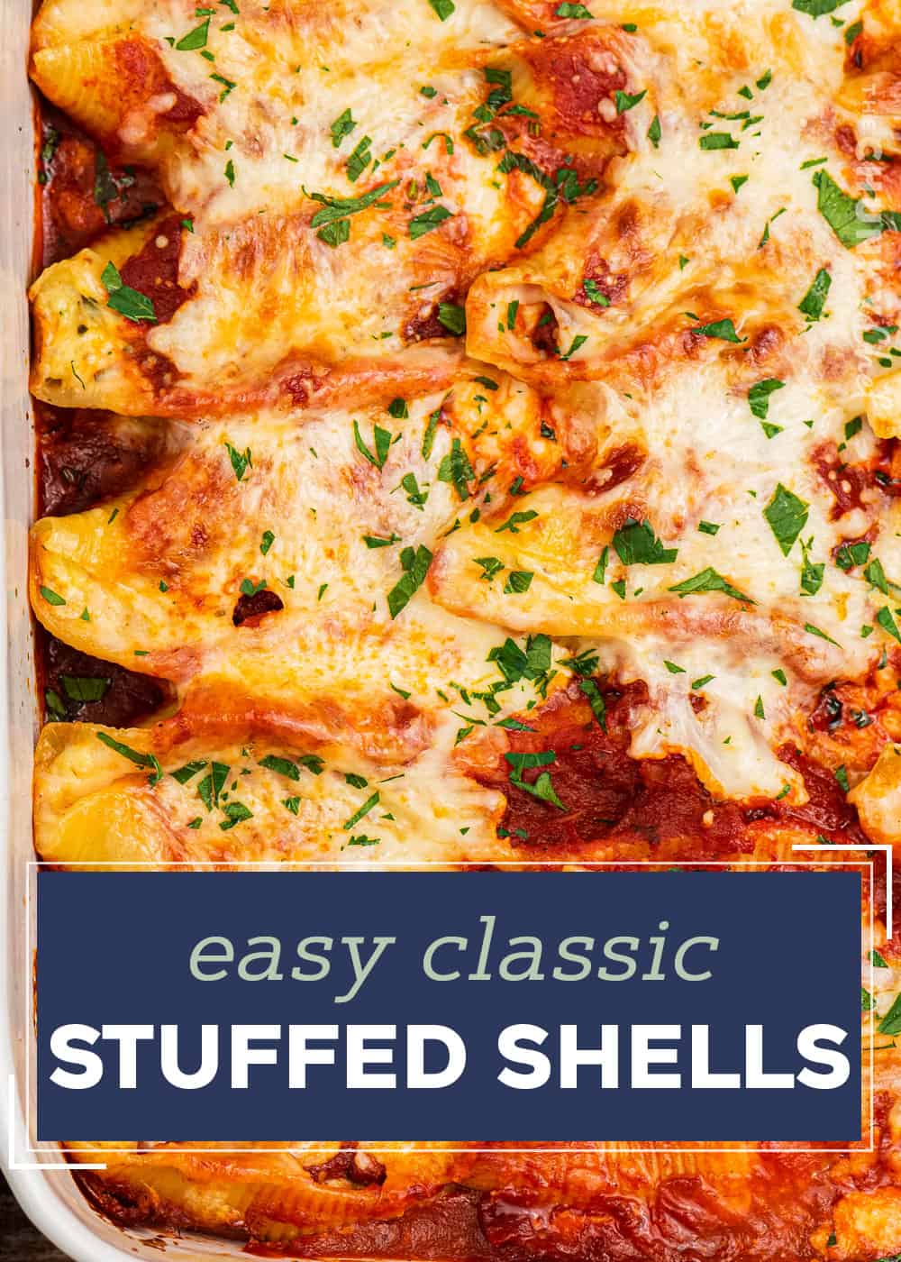 Classic Stuffed Shells Recipe - The Chunky Chef