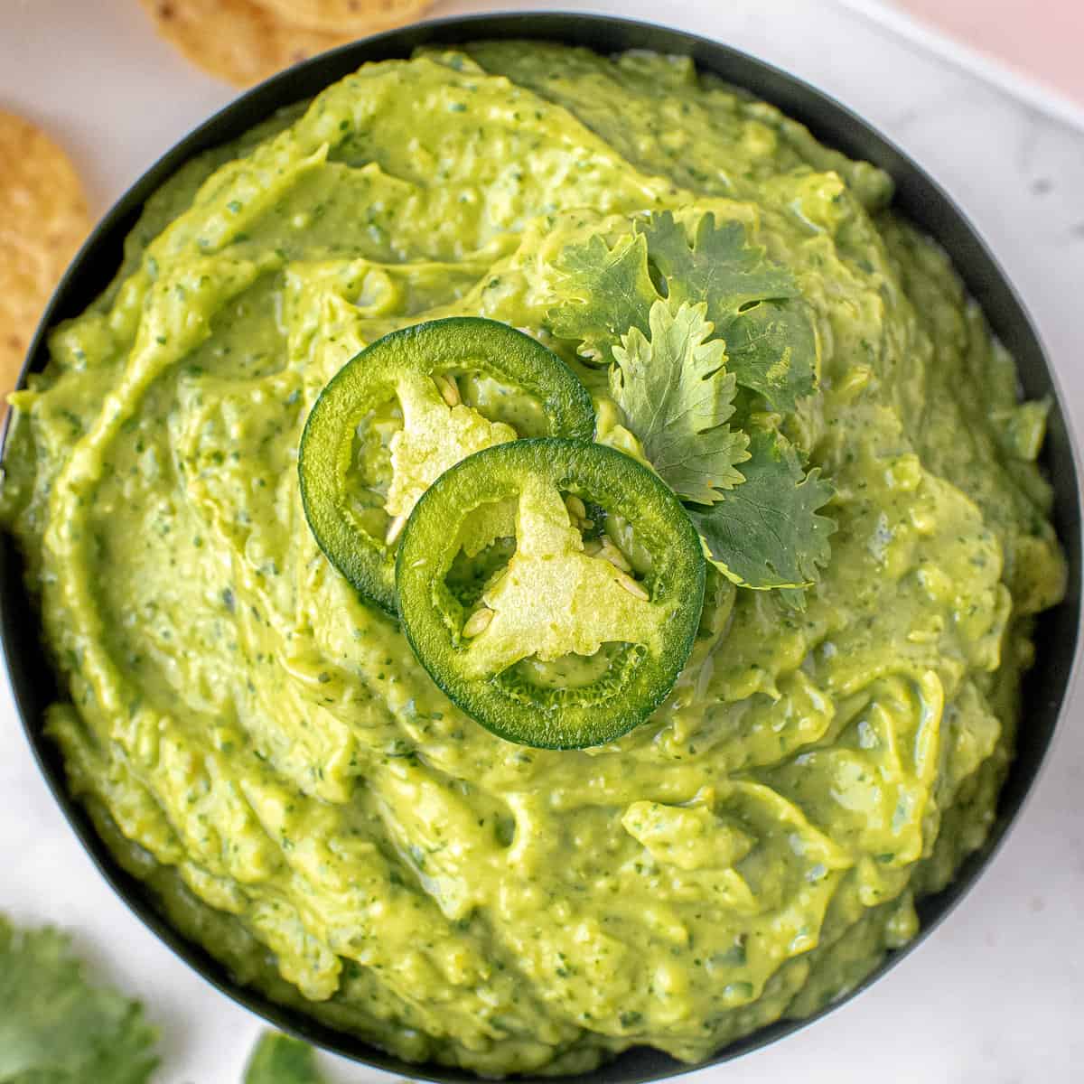 Creamy Avocado Dip - The Chunky Chef