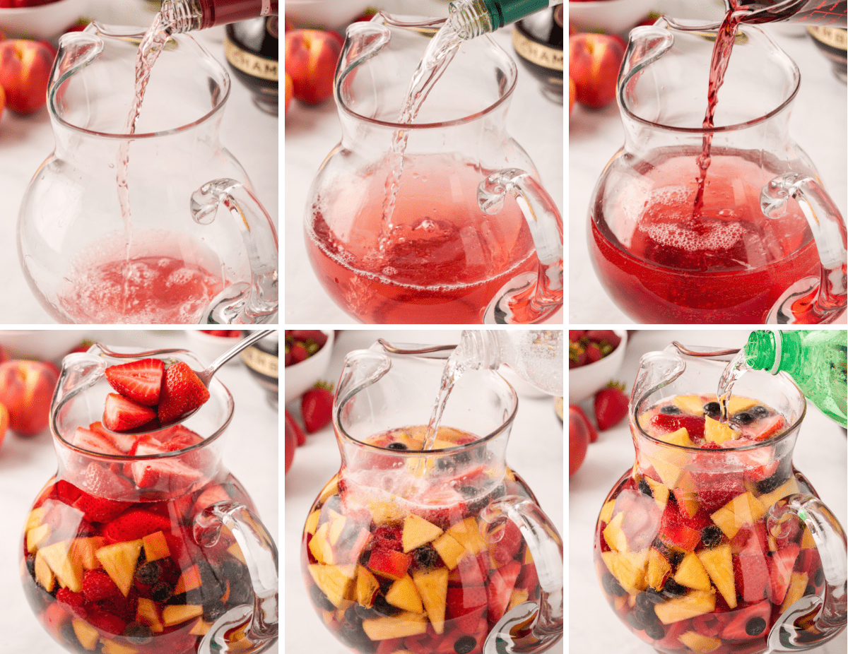 Sweet Moscato Sangria - The Chunky Chef