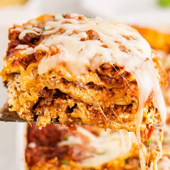 Lasagna Stuffed Shells - The Chunky Chef
