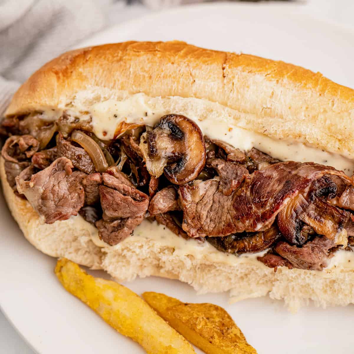 Ultimate Cheesesteak Recipe (w/ horseradish sauce) - The Chunky Chef