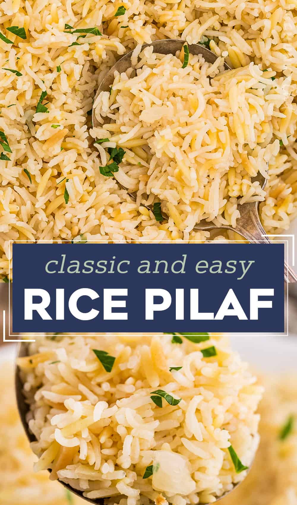 Classic Rice Pilaf - The Chunky Chef