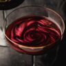 Black Magic Martini (black vodka martini) - The Chunky Chef