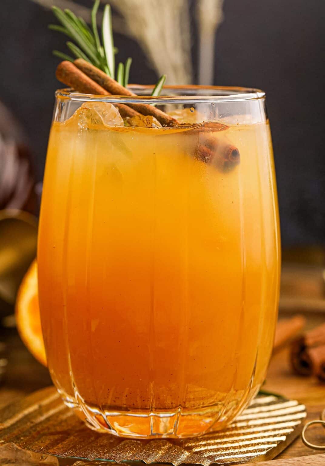 Cinnamon Maple Whiskey Sour - The Chunky Chef
