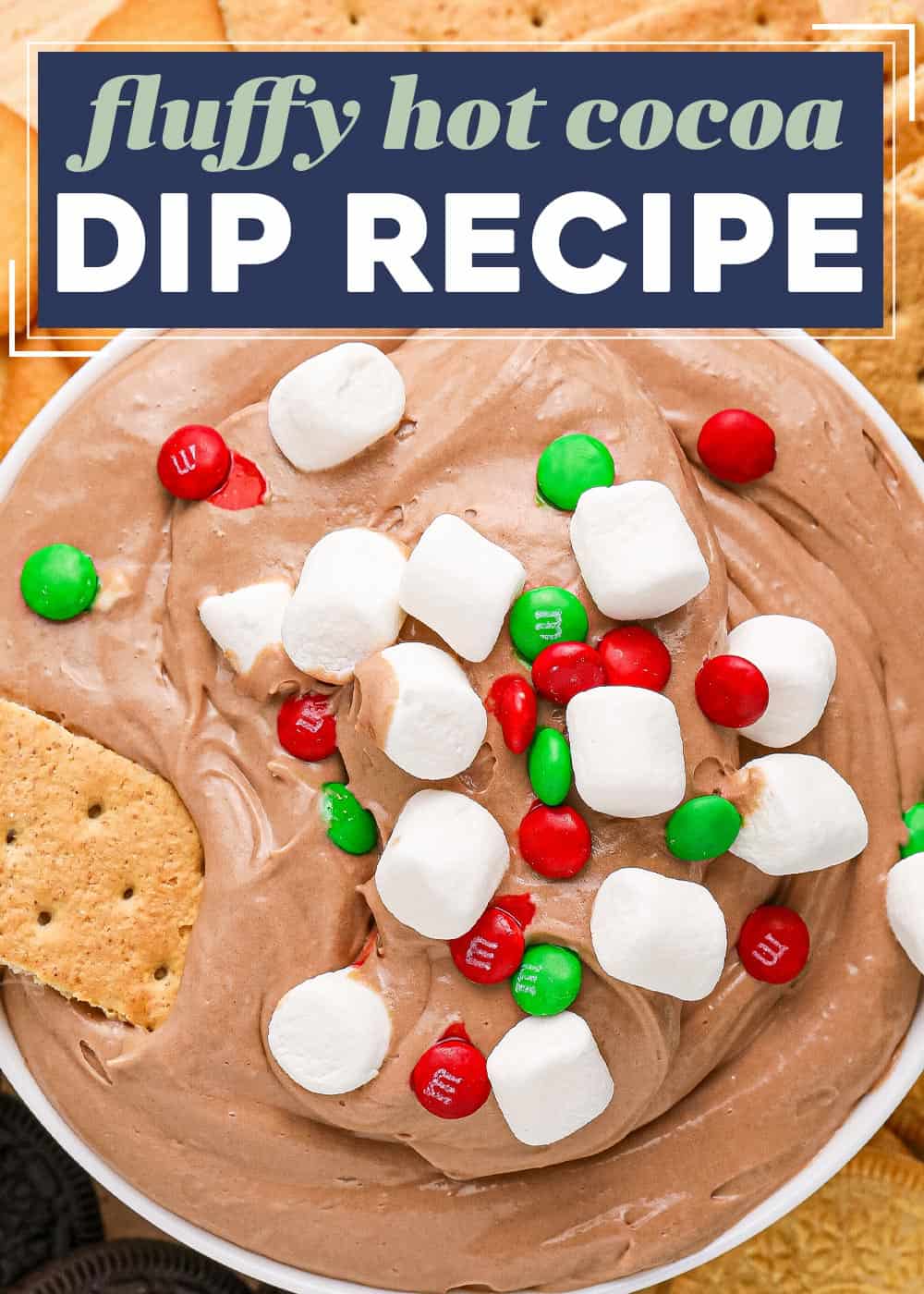 Easy Hot Cocoa Dip - The Chunky Chef