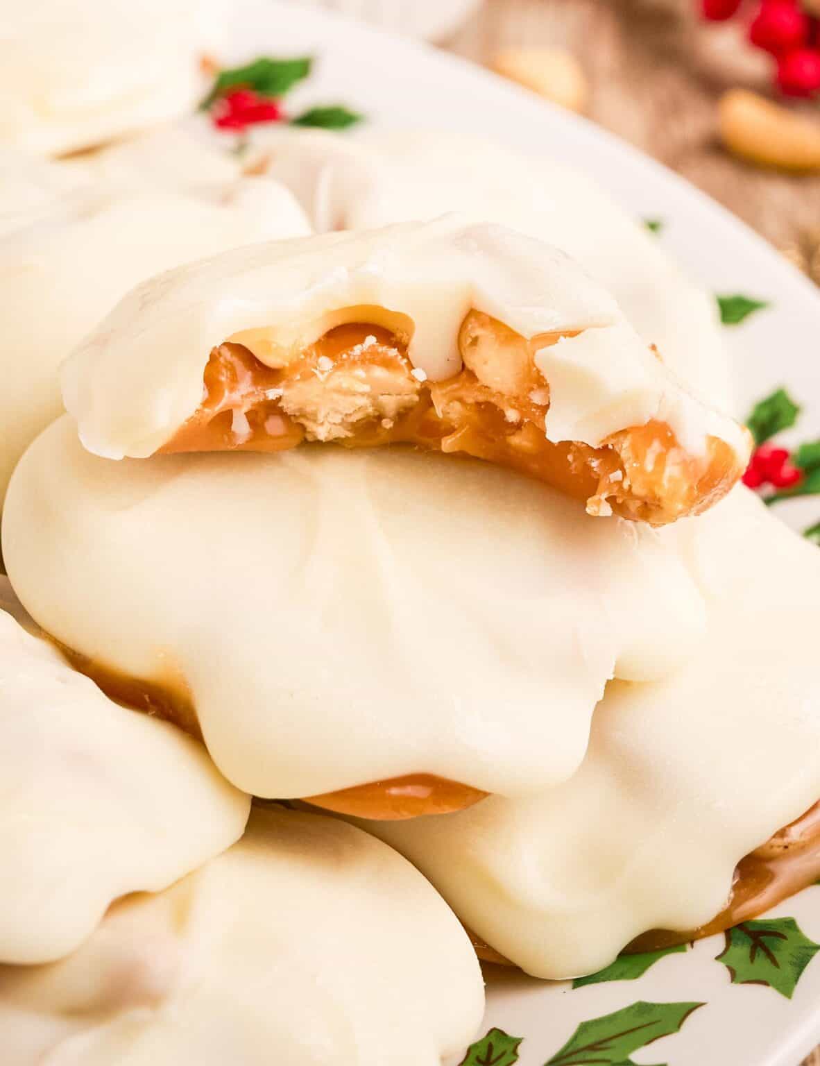 Polar Bear Paws Candy Recipe - The Chunky Chef