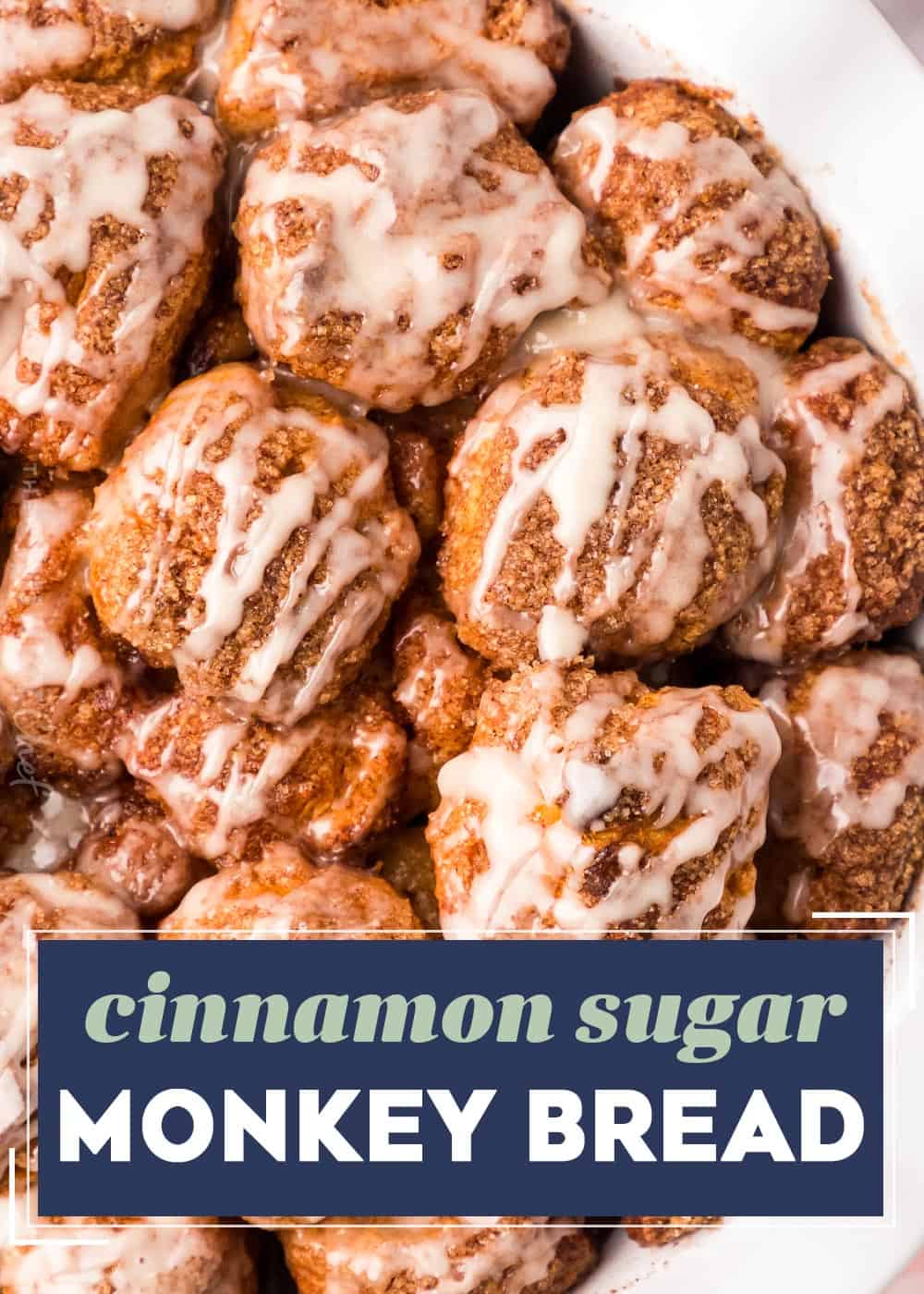 Cinnamon Sugar Monkey Bread Bites - The Chunky Chef