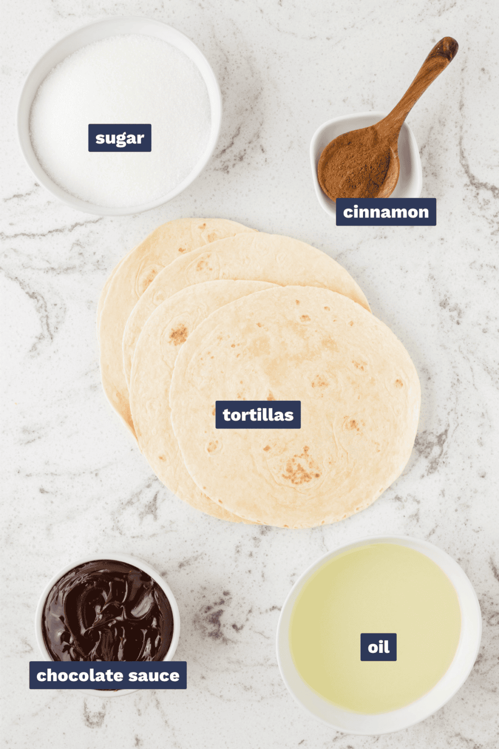 Easy Churro Chips - The Chunky Chef