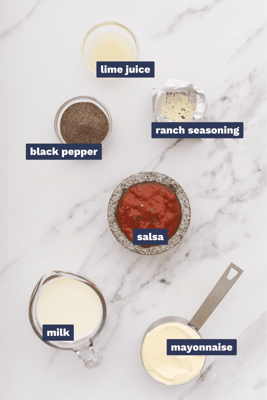 Creamy Salsa Ranch - The Chunky Chef