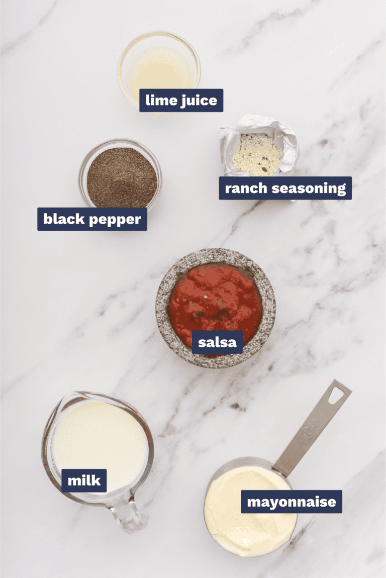 Creamy Salsa Ranch - The Chunky Chef