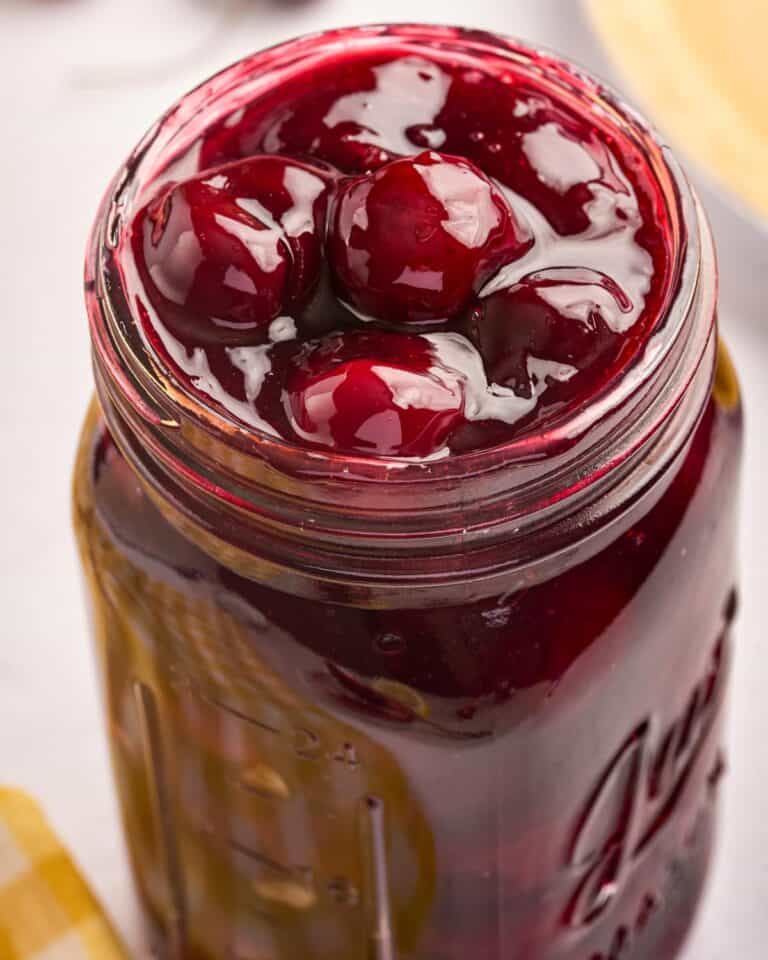 Homemade Cherry Pie Filling - The Chunky Chef