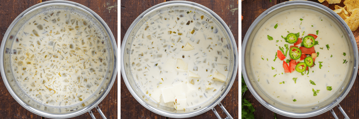 Easy Restaurant-Style White Queso - The Chunky Chef