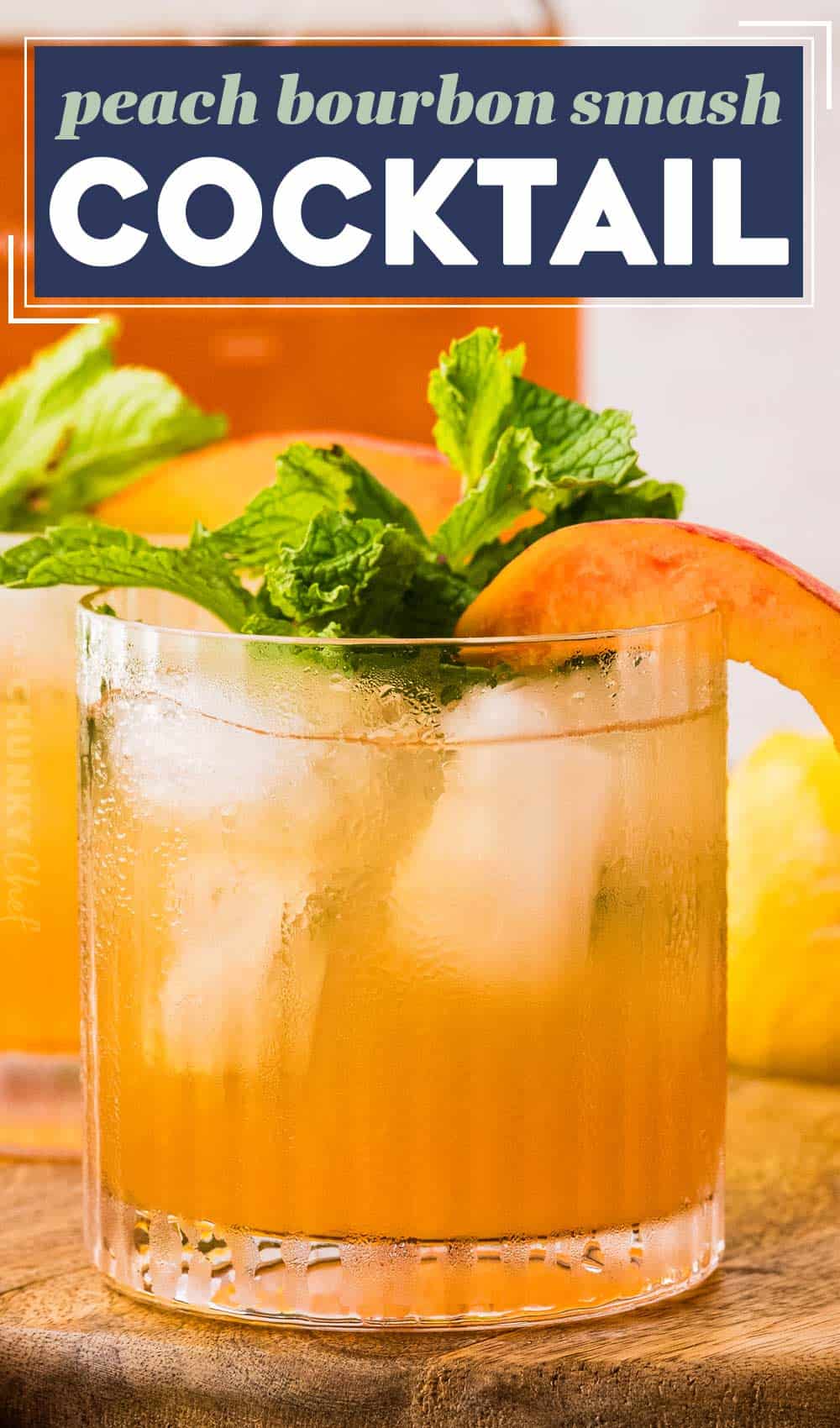 Peach Bourbon Smash Recipe | Peach Tea Bourbon Smash Recipe – UQJFK